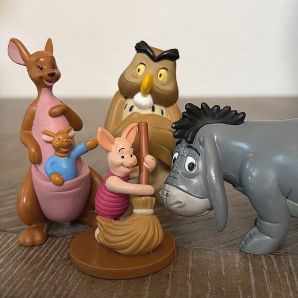 Disney | Accents | Disney Winnie The Pooh Figure Lot Toy Eeyore Owl ...